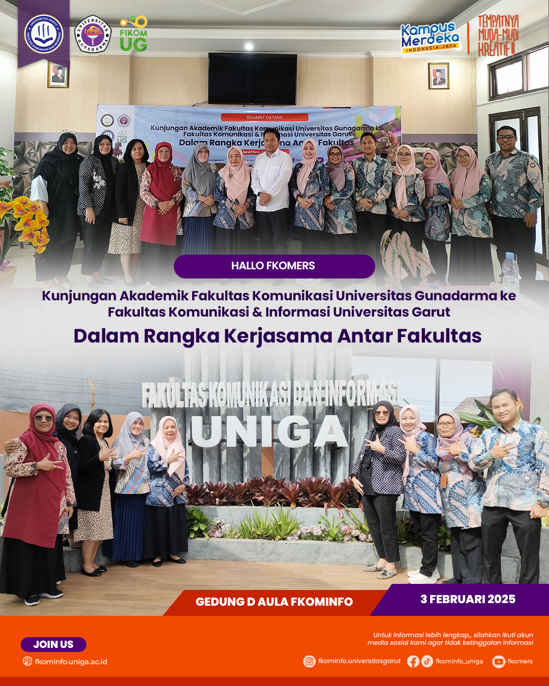 Fakultas Komunikasi dan Informasi UNIGA