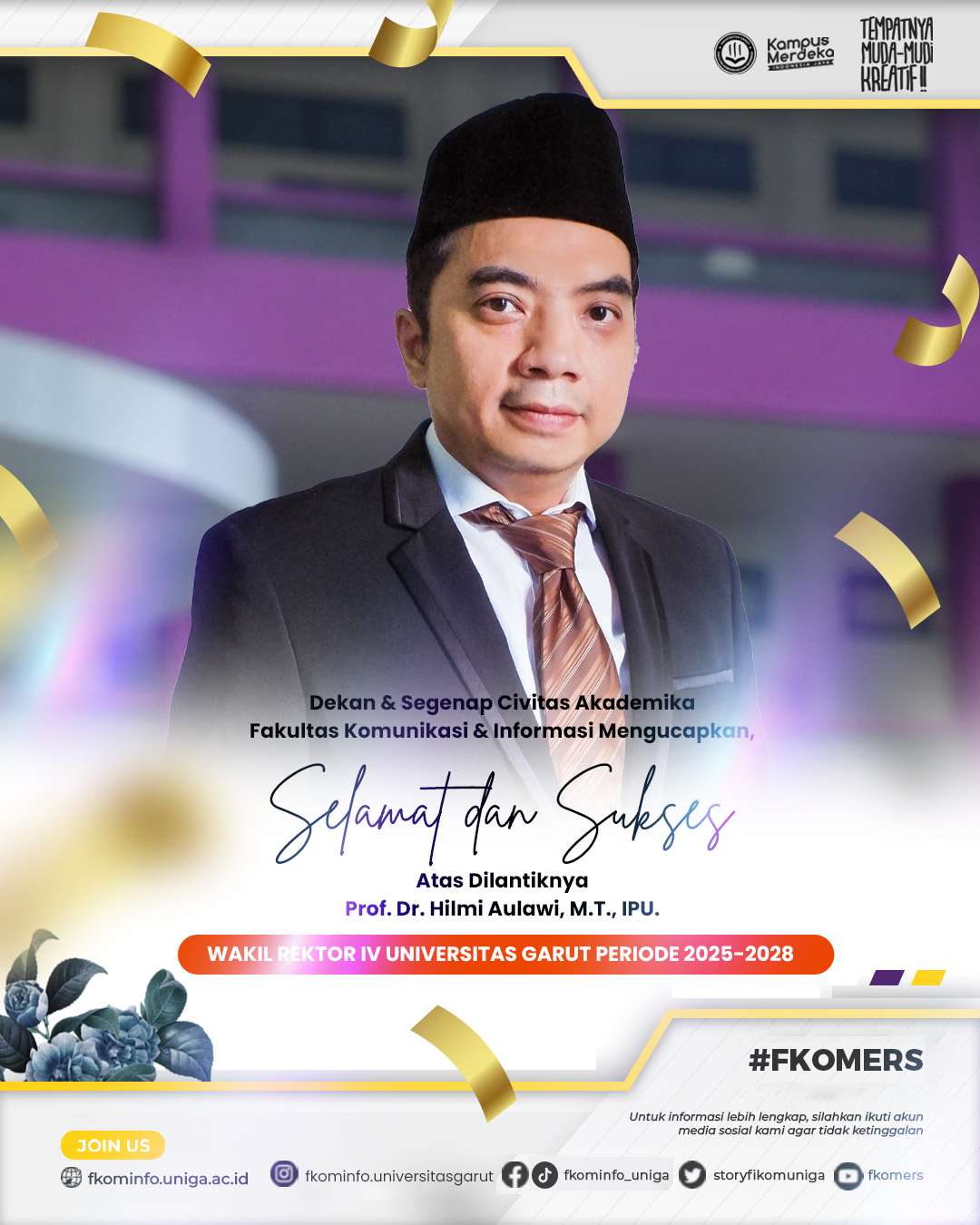 Pelantikan Rektor dan Wakil Rektor IV Universitas Garut – Fakultas ...